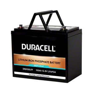 Duracell Sierra 1500 Lithium Deep Cycle Battery DRB100LFP - Free Shipping