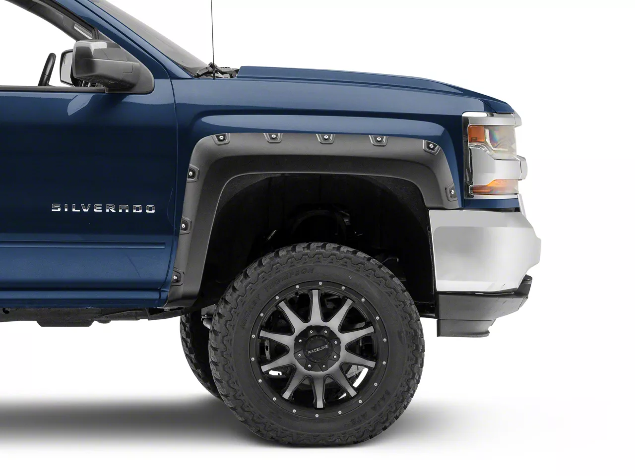 RedRock Silverado 1500 Pocket Style Fender Flares S111312 (14-18 ...