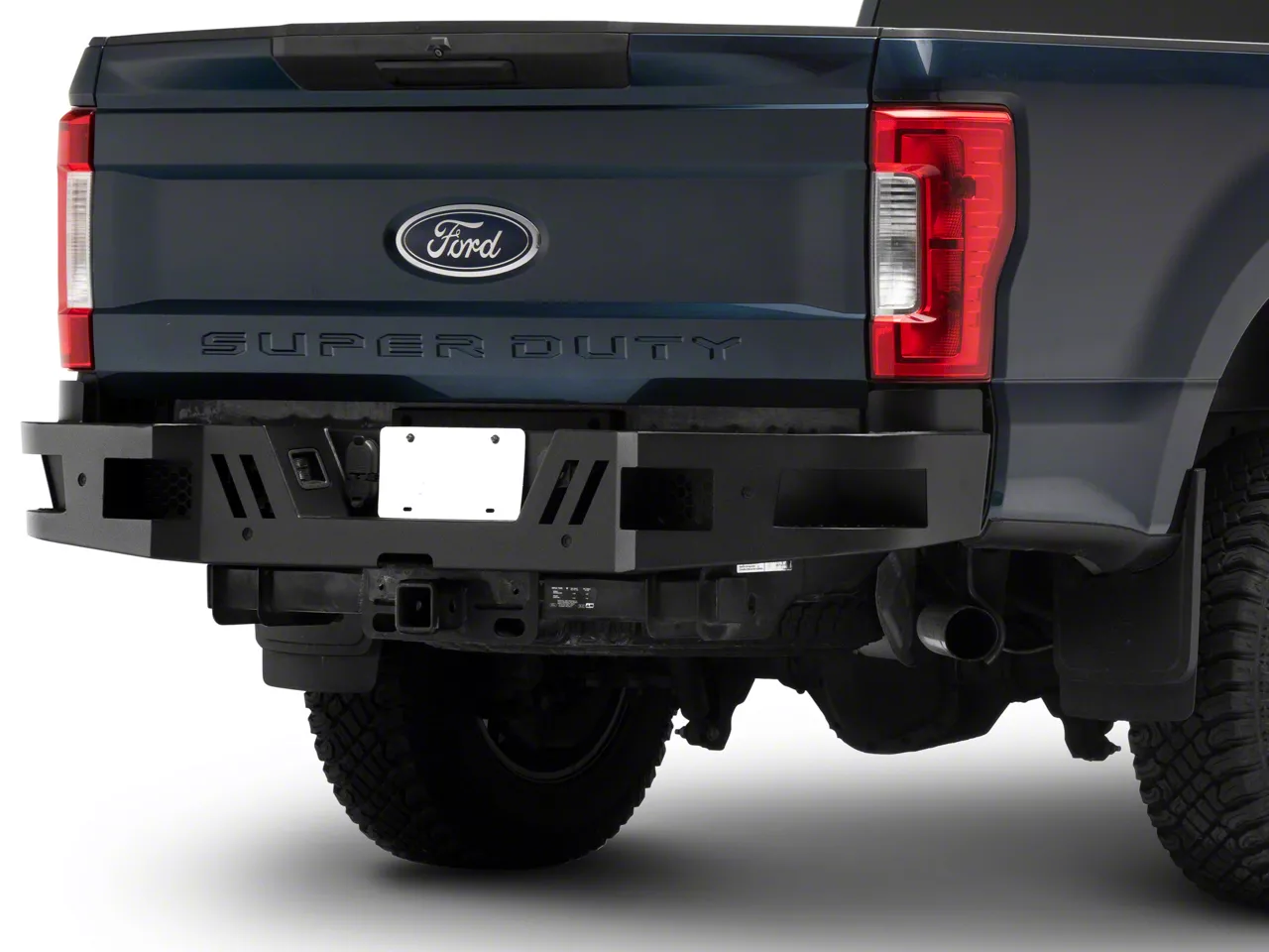 Barricade F-250 Super Duty HD Rear Bumper; Textured Black SD0214 (17-22 ...