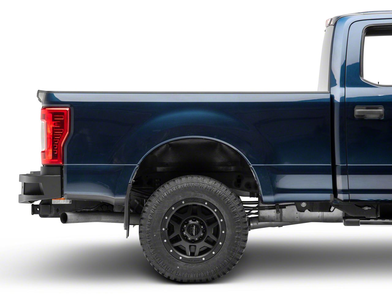Barricade F-250 Super Duty HD Rear Bumper; Textured Black SD0214 (17-22 ...