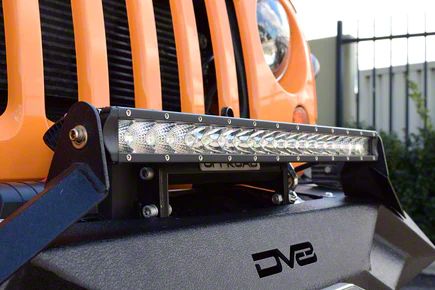 DV8 Offroad F-250 Super Duty 50-Inch Single Row LED Light Bar with ...