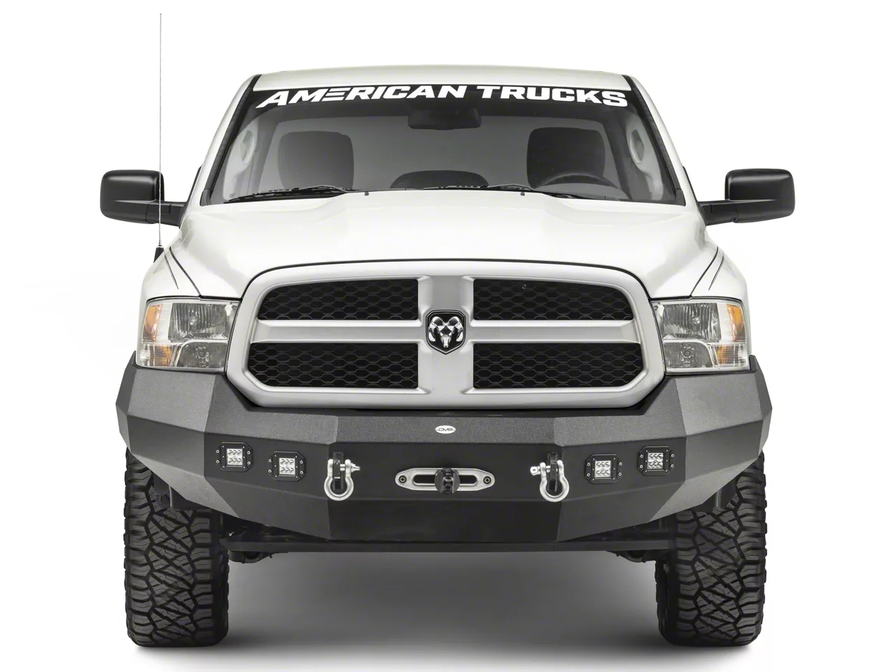 DV8 Offroad RAM 1500 Recovery Front Bumper FBDR1-02 (13-18 RAM 1500 ...