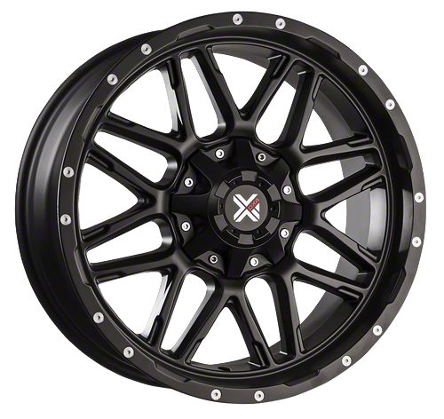 DX4 Wheels F-150 VIBE Flat Black 6-Lug Wheel; 20x9; 10mm Offset ...