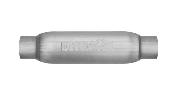 Dynomax Sierra 1500 Race Series Bullet Muffler; 2.50-Inch Inlet/2.50 ...