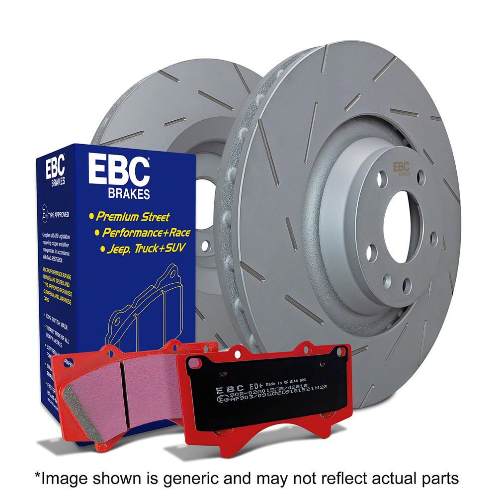 EBC Brakes F-350 Super Duty Stage 15 Orangestuff 8-Lug Brake Rotor and ...