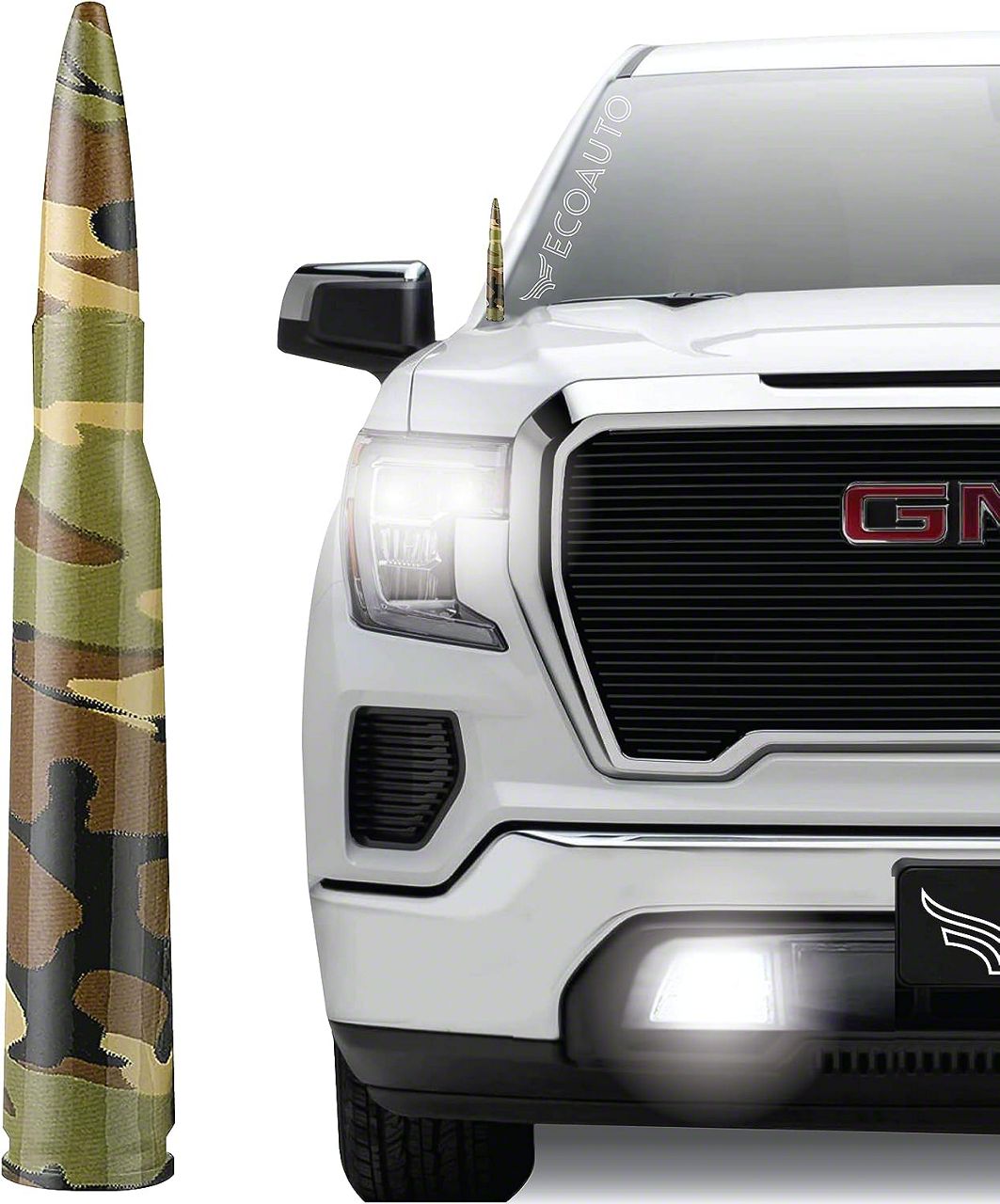 Canyon Bullet Antenna; Camo (15-23 Canyon) - Free Shipping