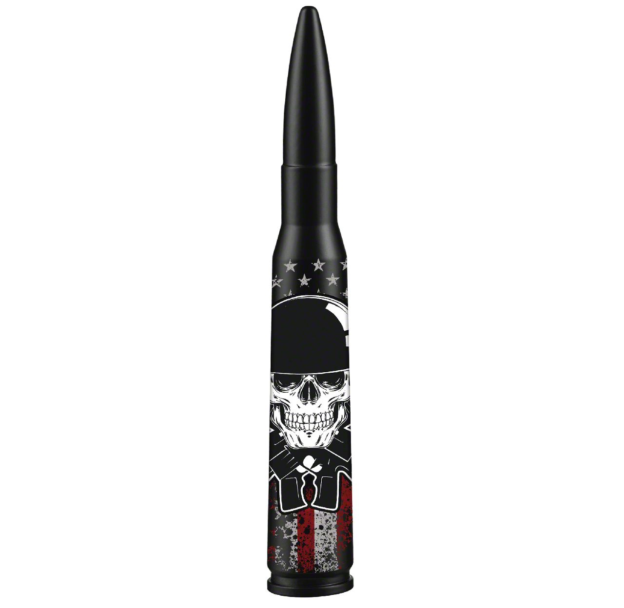 RAM 1500 Bullet Antenna; American Skull Black (02-18 RAM 1500) - Free ...