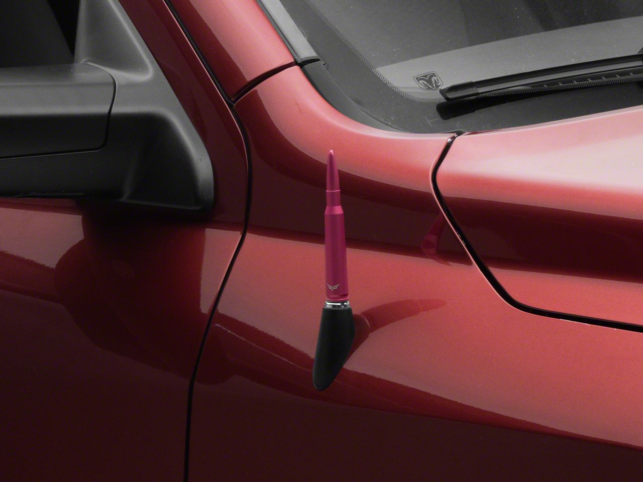 RAM 3500 Bullet Antenna; Pink (03-18 RAM 3500) - Free Shipping