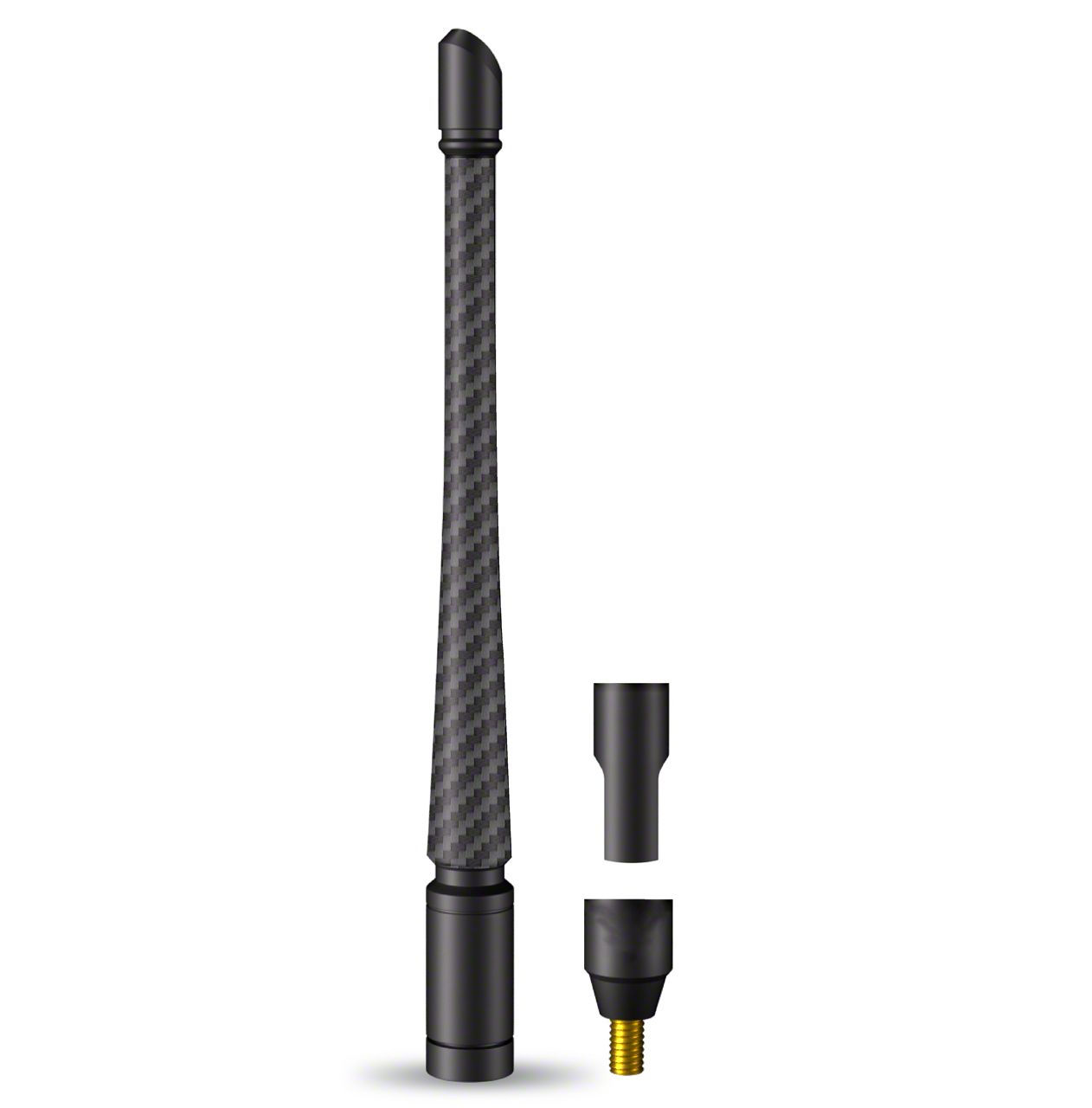Ranger Flexible Replacement Antenna; 8-Inch; Carbon Fiber (Universal ...