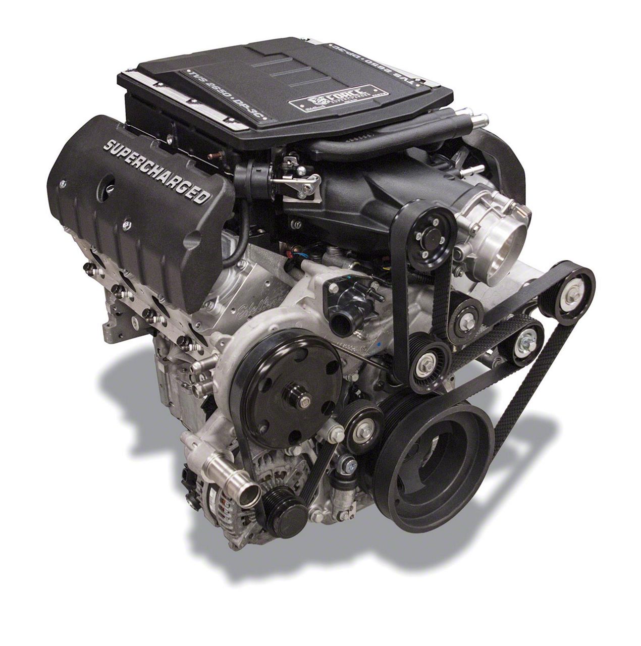 Edelbrock Yukon Victor Jr. Supercharged GM LT 416 Crate Engine 46757 ...