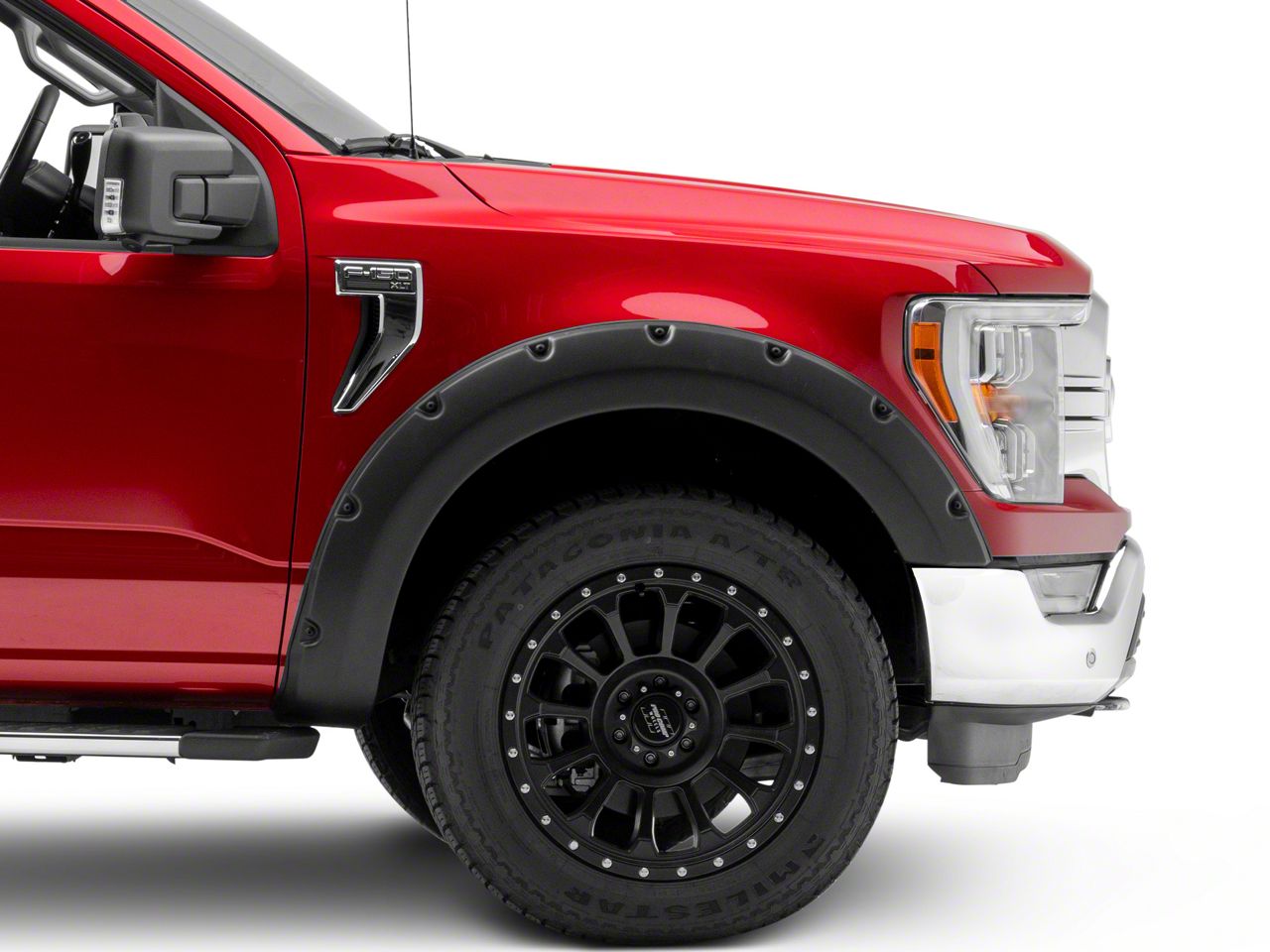 EGR F-150 Traditional Bolt-On Look Fender Flares with Black-Out Bolt ...