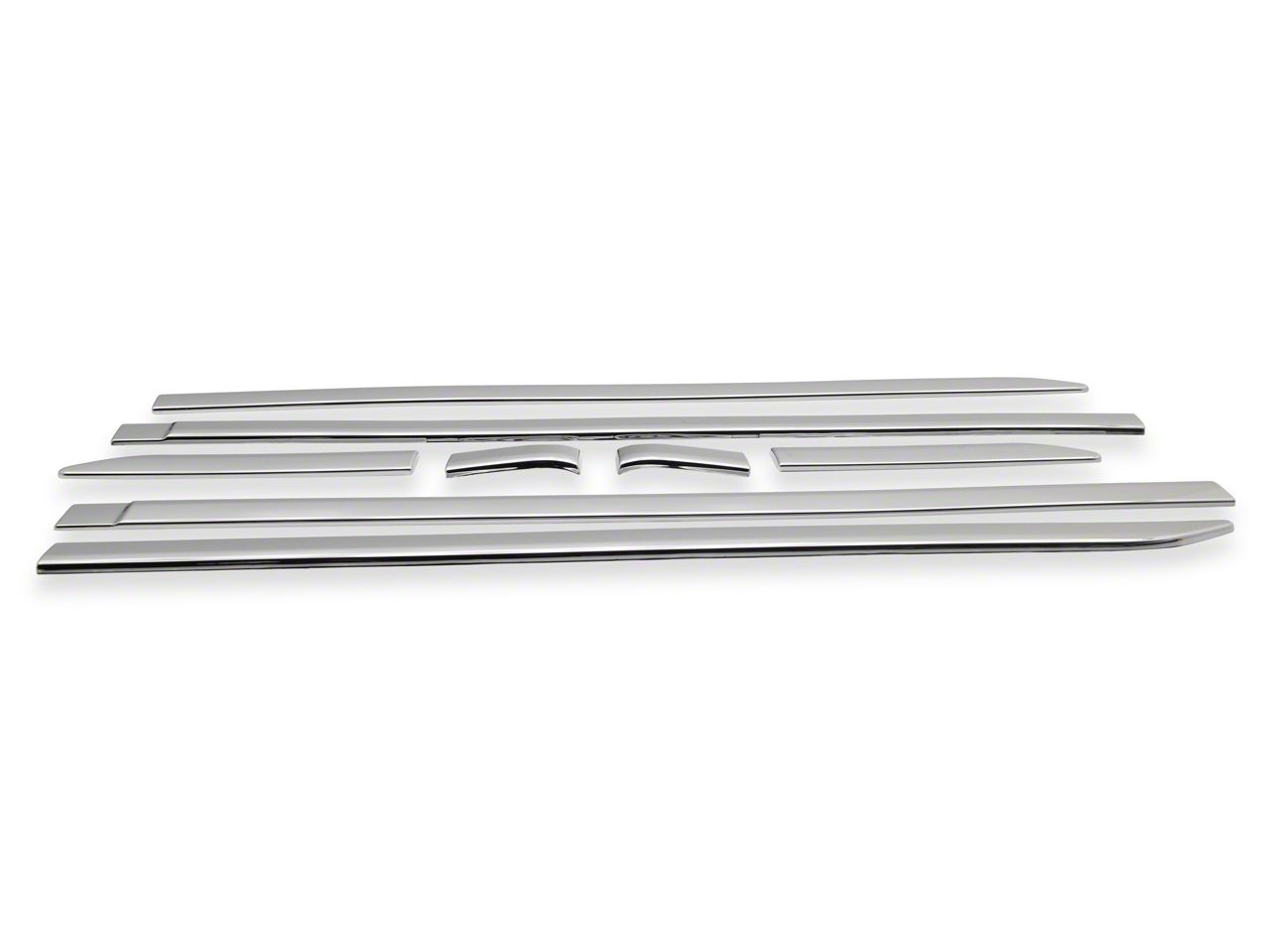 EGR RAM 1500 Rugged Look Body Side Molding; Chrome 952954 (19-24 RAM ...