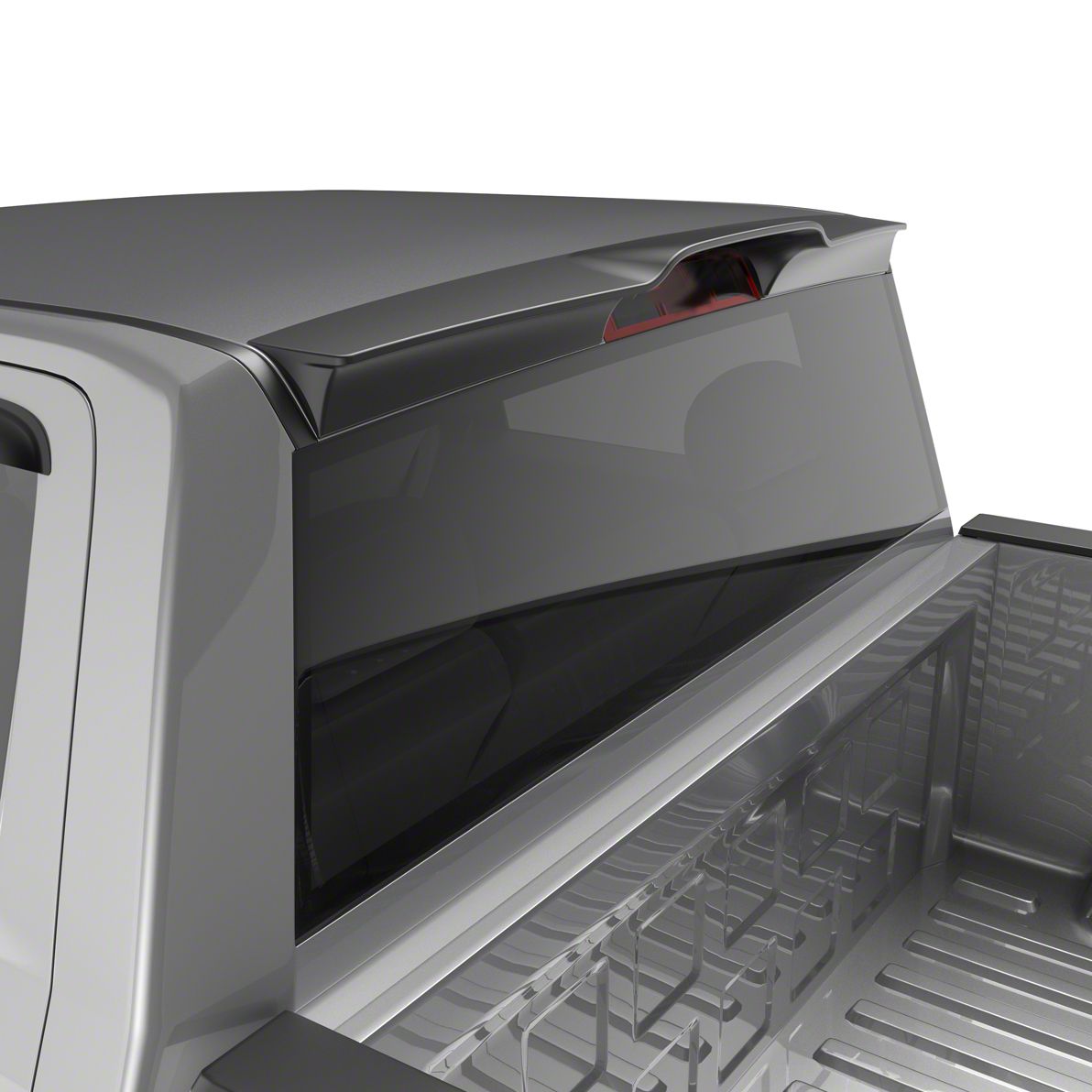 EGR RAM 1500 Truck Cab Spoiler; Matte Black 982859 (09-18 RAM 1500 ...