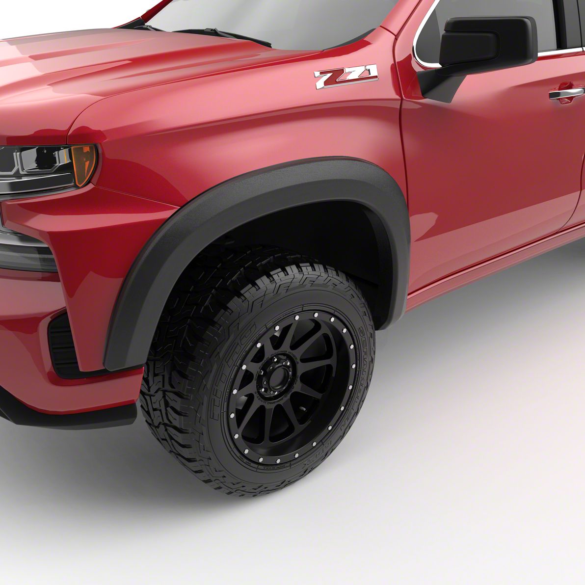 EGR Silverado 1500 Baseline Standard Style Fender Flares; Textured ...
