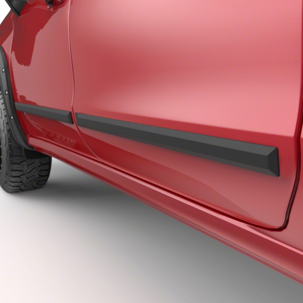 EGR Silverado 1500 Rugged Look Body Side Molding; Matte Black 951694 ...