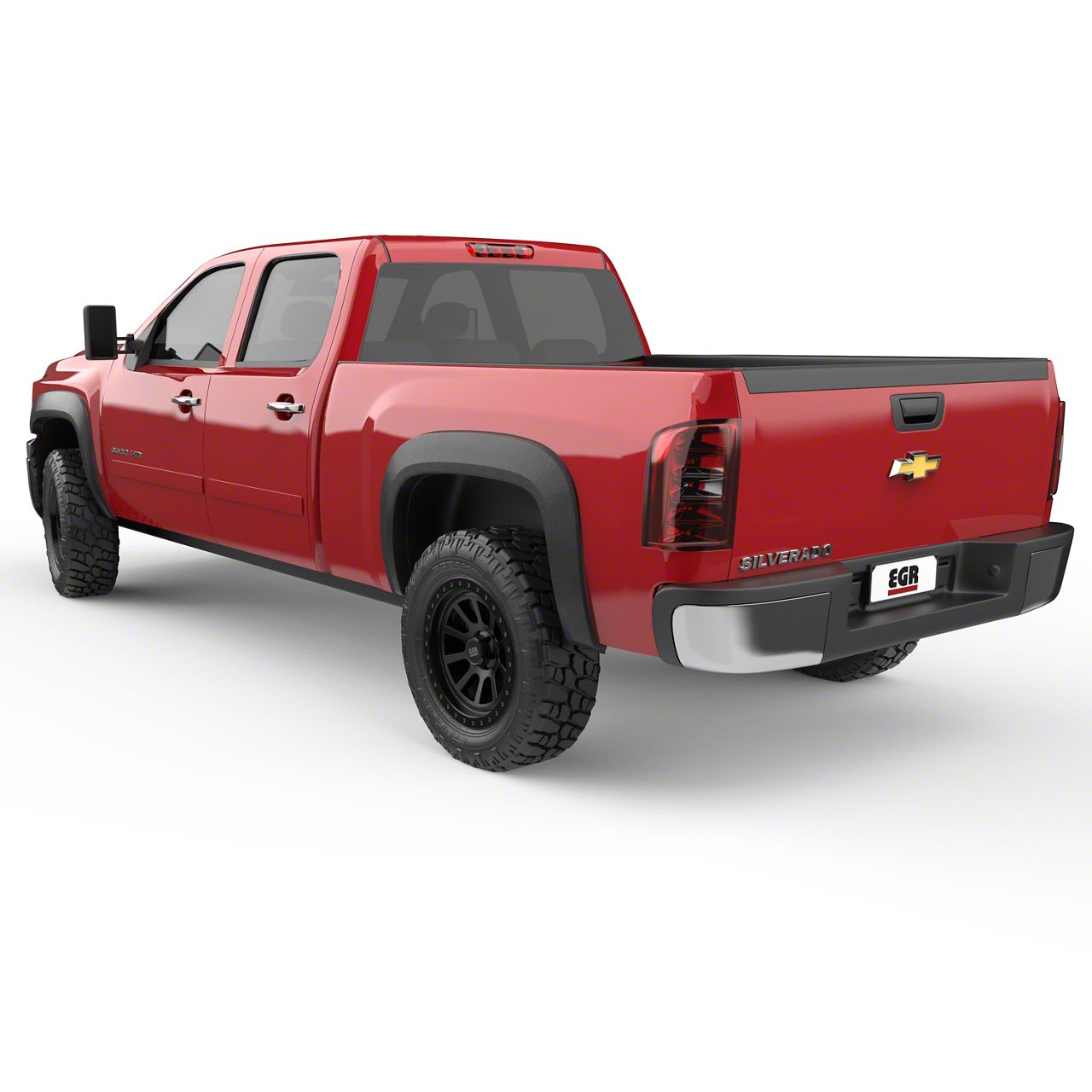 EGR Silverado 2500 Baseline Standard Style Fender Flares; Textured ...