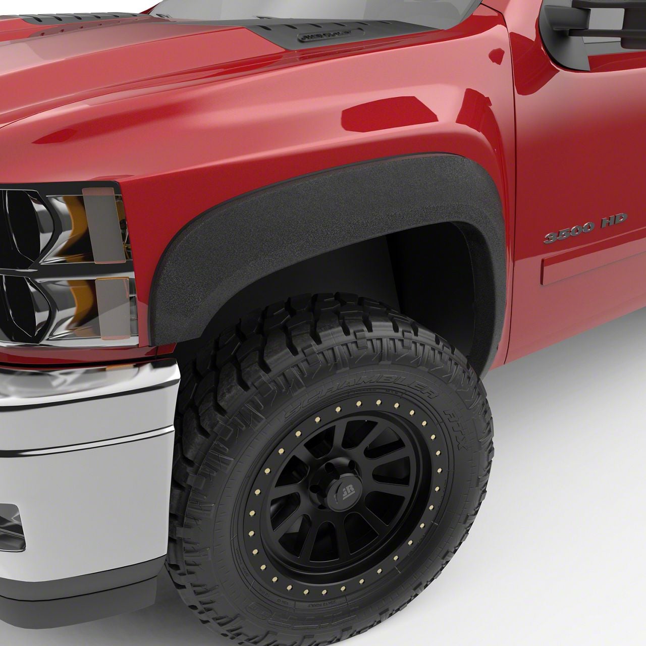 EGR Silverado 2500 Baseline Standard Style Fender Flares; Textured ...