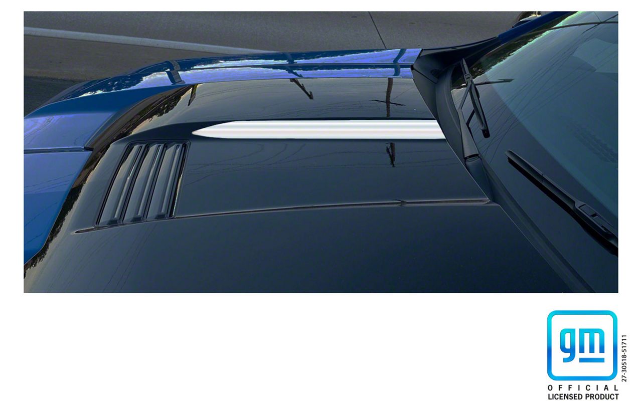 Emblems Plus Silverado 1500 Hood Scoop Decals; Chrome HSSISS (22-25 ...