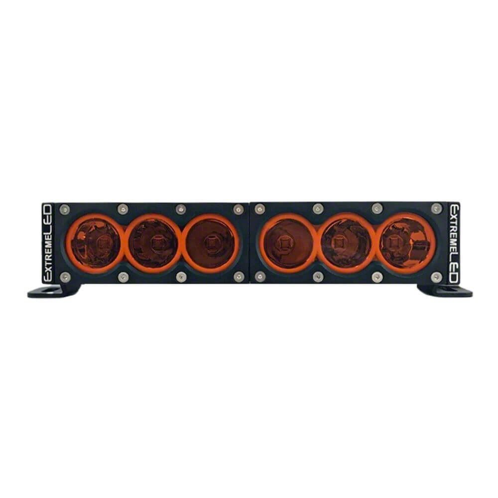 Extreme LED RAM 1500 12-Inch X6 Series Amber LED Light Bar; Spot Beam ...