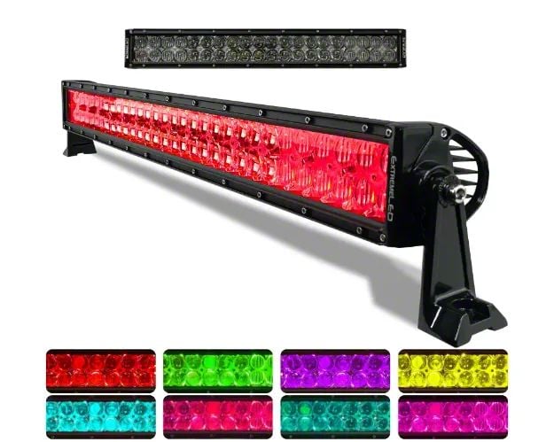 Extreme LED RAM 1500 20-Inch Extreme Series Dual Row RGB LED Light Bar ...