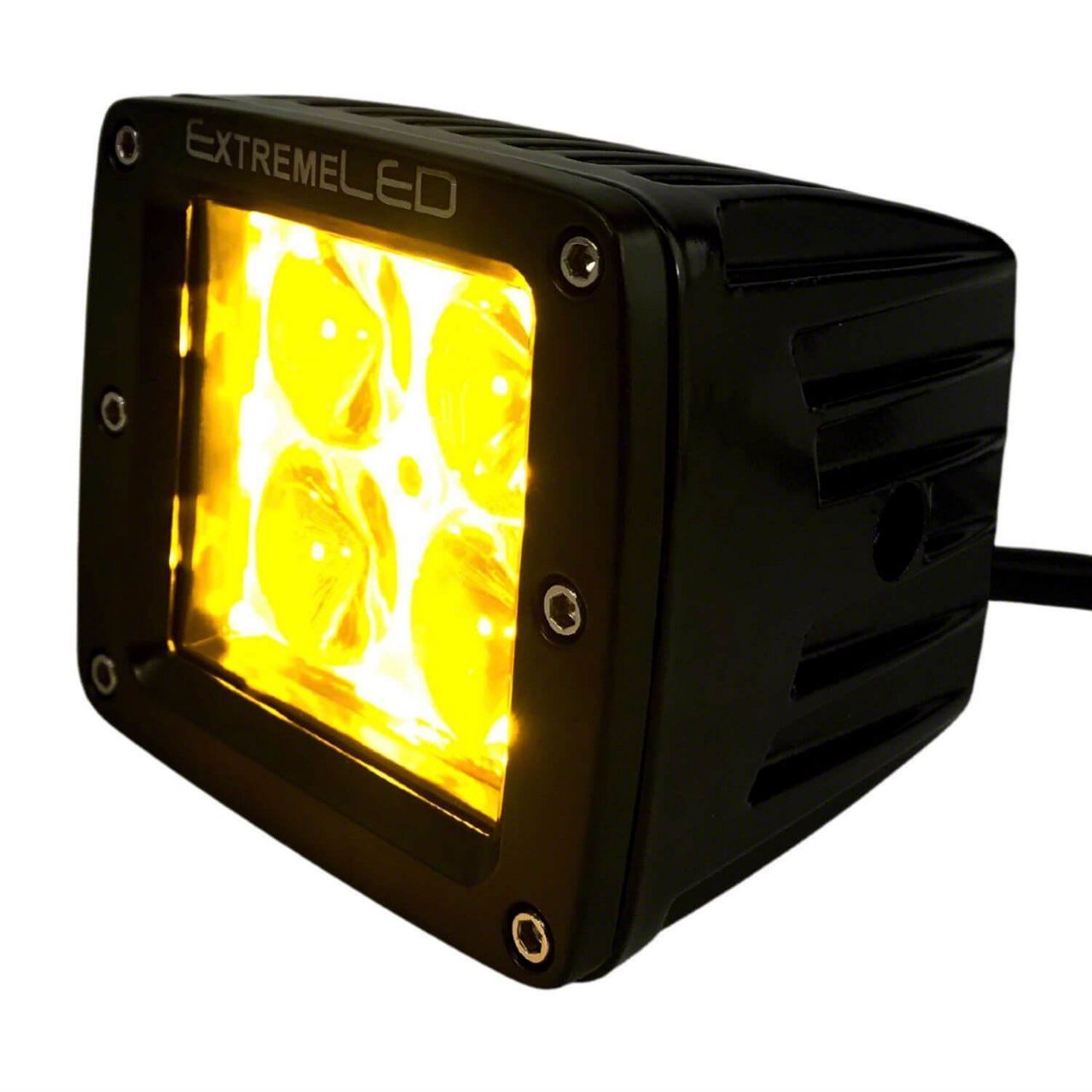 Extreme LED RAM 1500 3-Inch Extreme Stealth Series Amber LED Light Pod ...