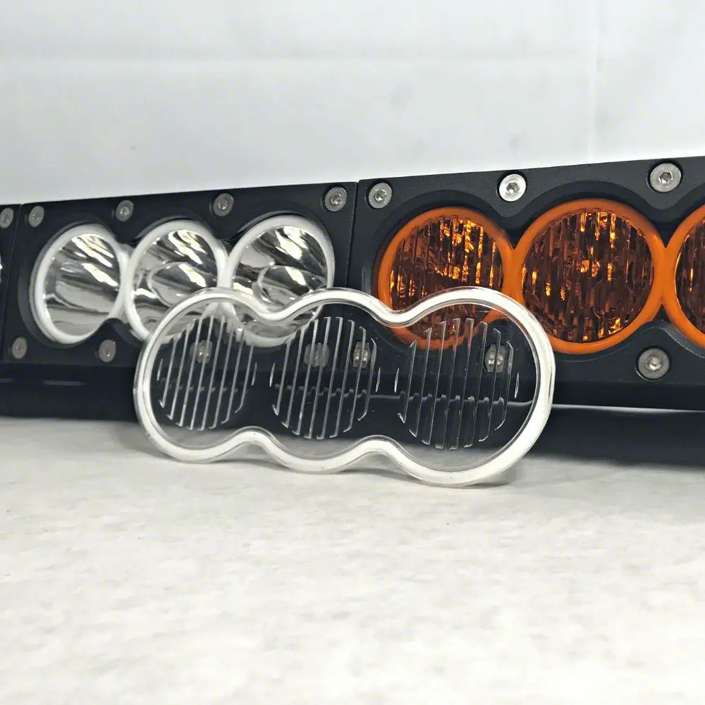 Extreme LED RAM 3500 X6 Series Clear Light Lens; Flood Beam EX-X6-LENS ...