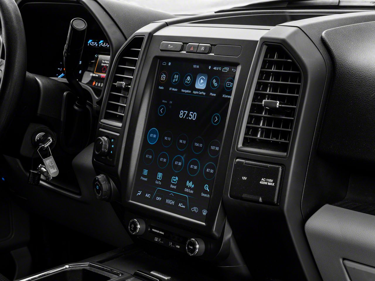 GU AutoTech F-150 12.10-Inch Touch Screen Multimedia Station; Version 1 ...