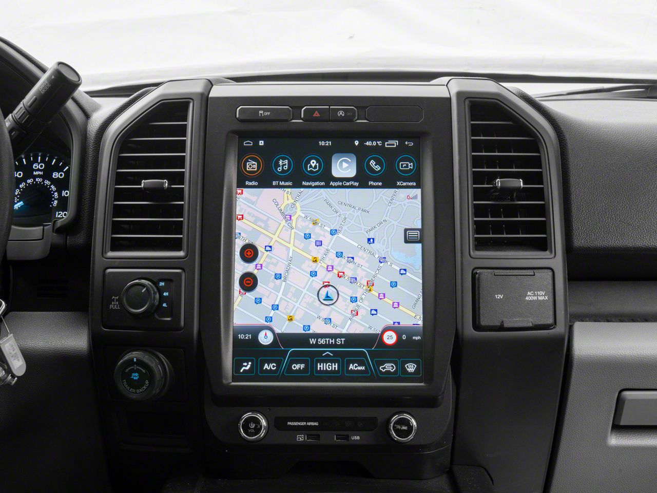 GU AutoTech F-150 12.10-Inch Touch Screen Multimedia Station; Version 2 ...