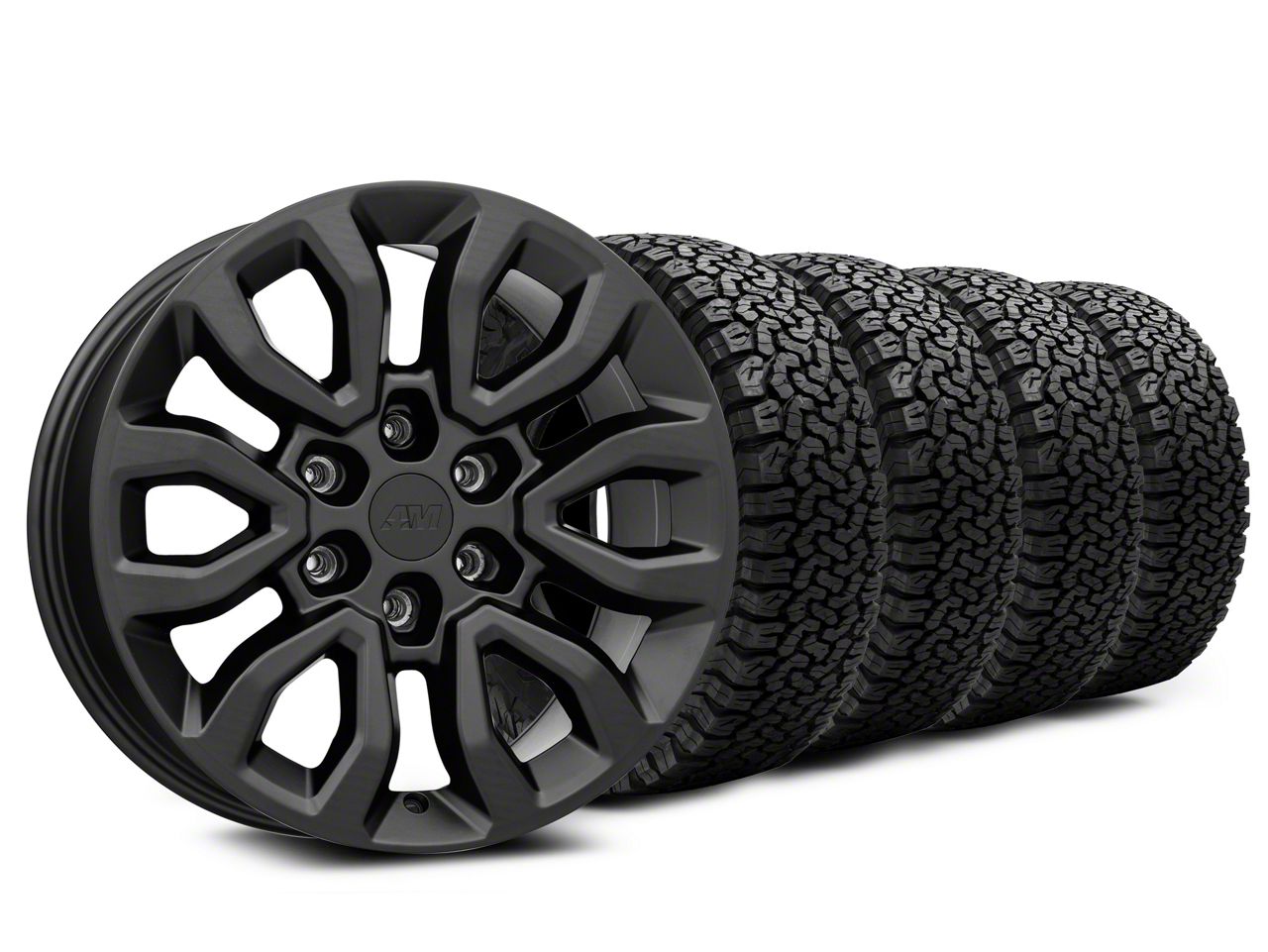 F-150 18x9 Raptor Style & 33in BF Goodrich All-Terrain T/A KO Tire ...
