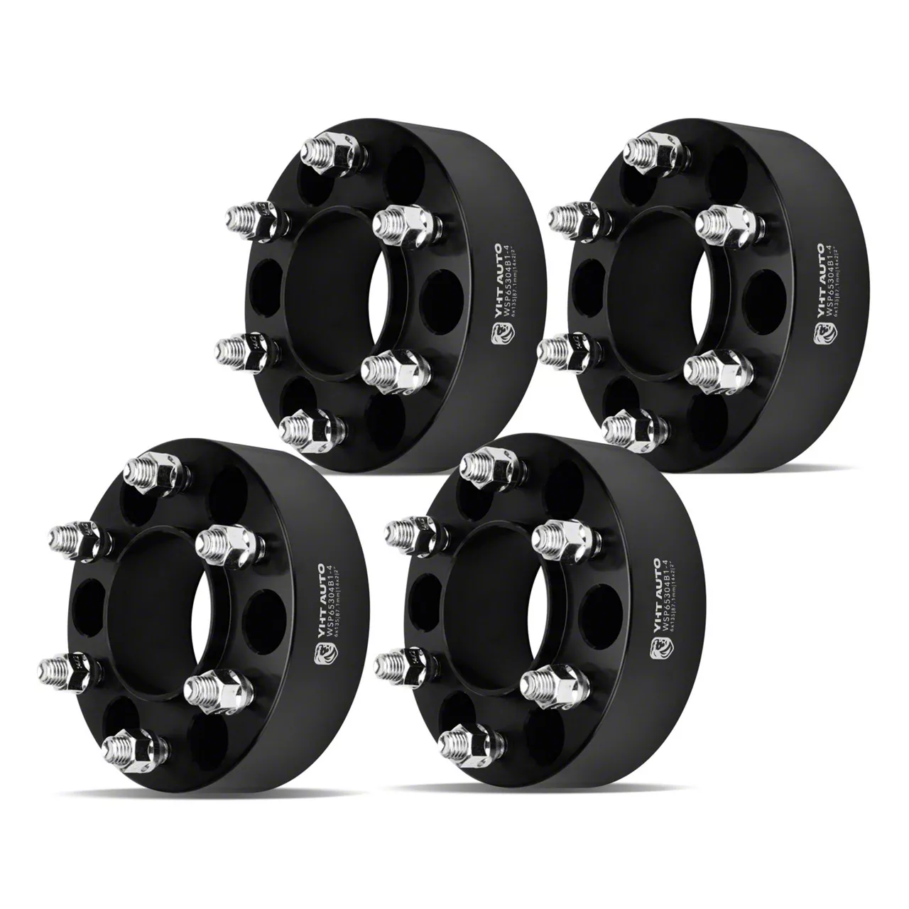 F-150 2-Inch 6-Lug Wheel Spacers; Black; Set of Four (04-14 F-150 ...