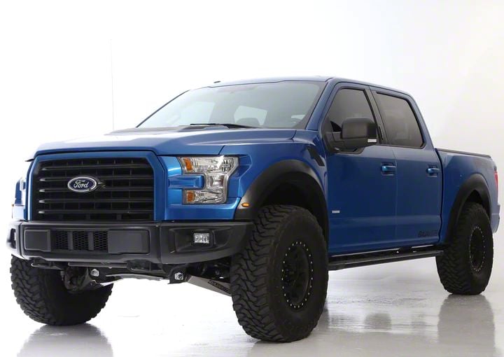 F-150 2.50-Inch Bulge Raptor Conversion Fenders; Fiberglass (15-17 F ...