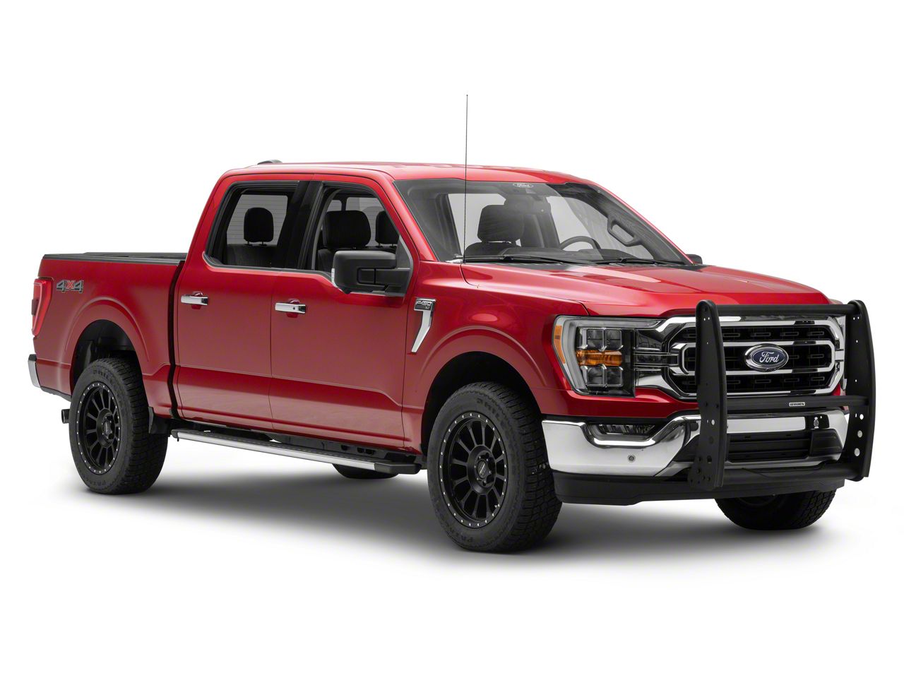 Go Rhino F-150 3100 Series StepGuard Center Grille Guard; Textured ...