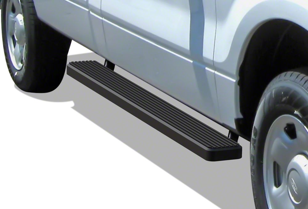 F-150 6-Inch iStep Running Boards; Black (09-14 F-150 Regular Cab)