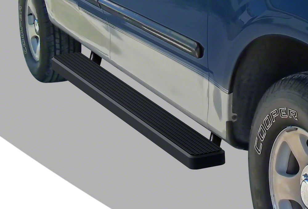 F-150 6-Inch iStep Running Boards; Black (99-03 F-150 SuperCab)
