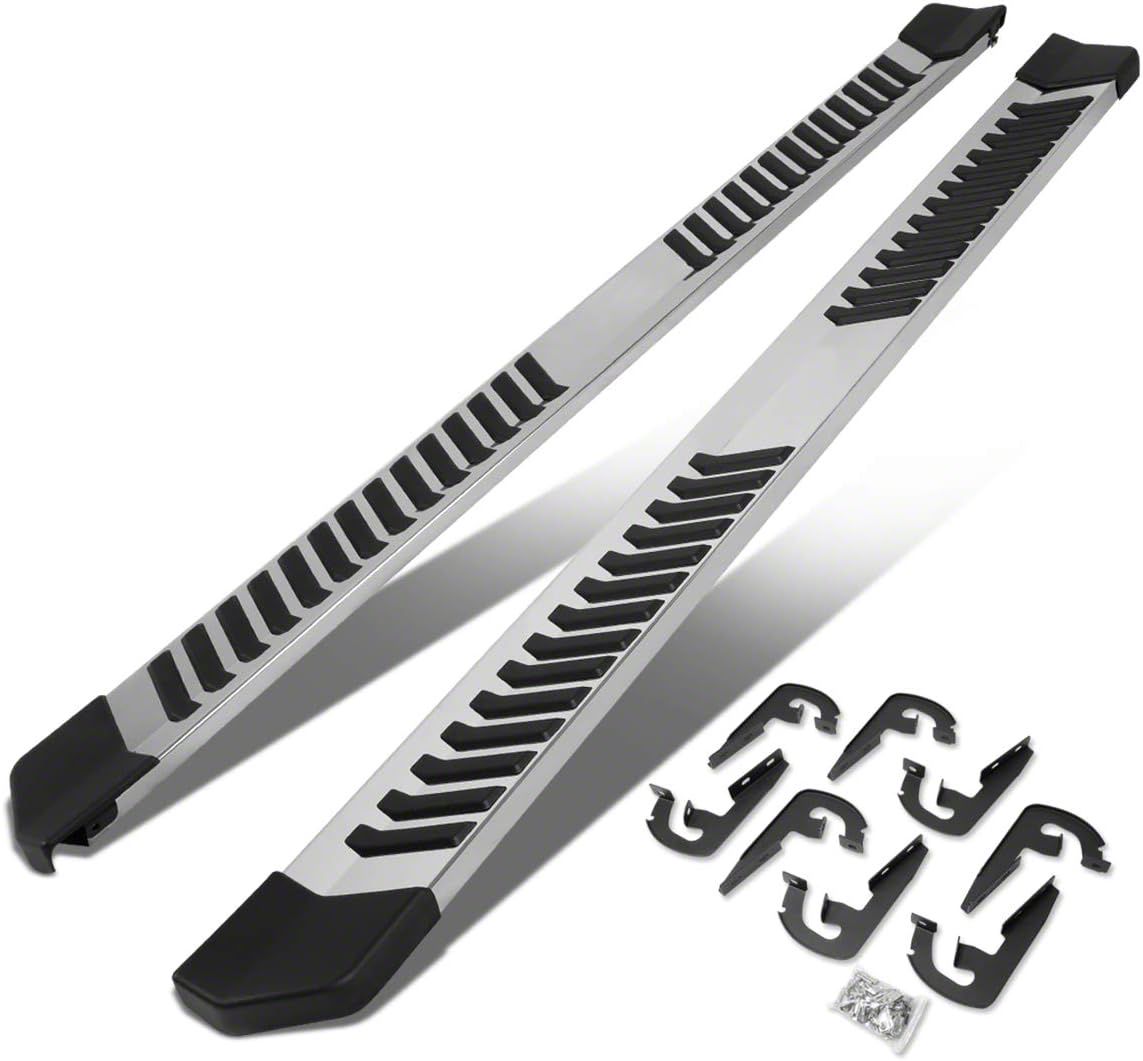 F-150 6-Inch Wide Running Boards; Silver (04-14 F-150 SuperCrew) - Free ...