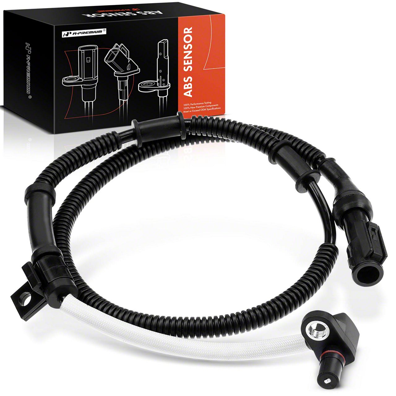 F-150 ABS Wheel Speed Sensor; Front (97-03 4WD F-150) - Free Shipping