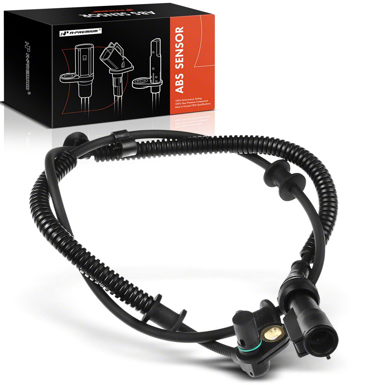 F-150 ABS Wheel Speed Sensor; Front (05-08 4WD F-150) - Free Shipping