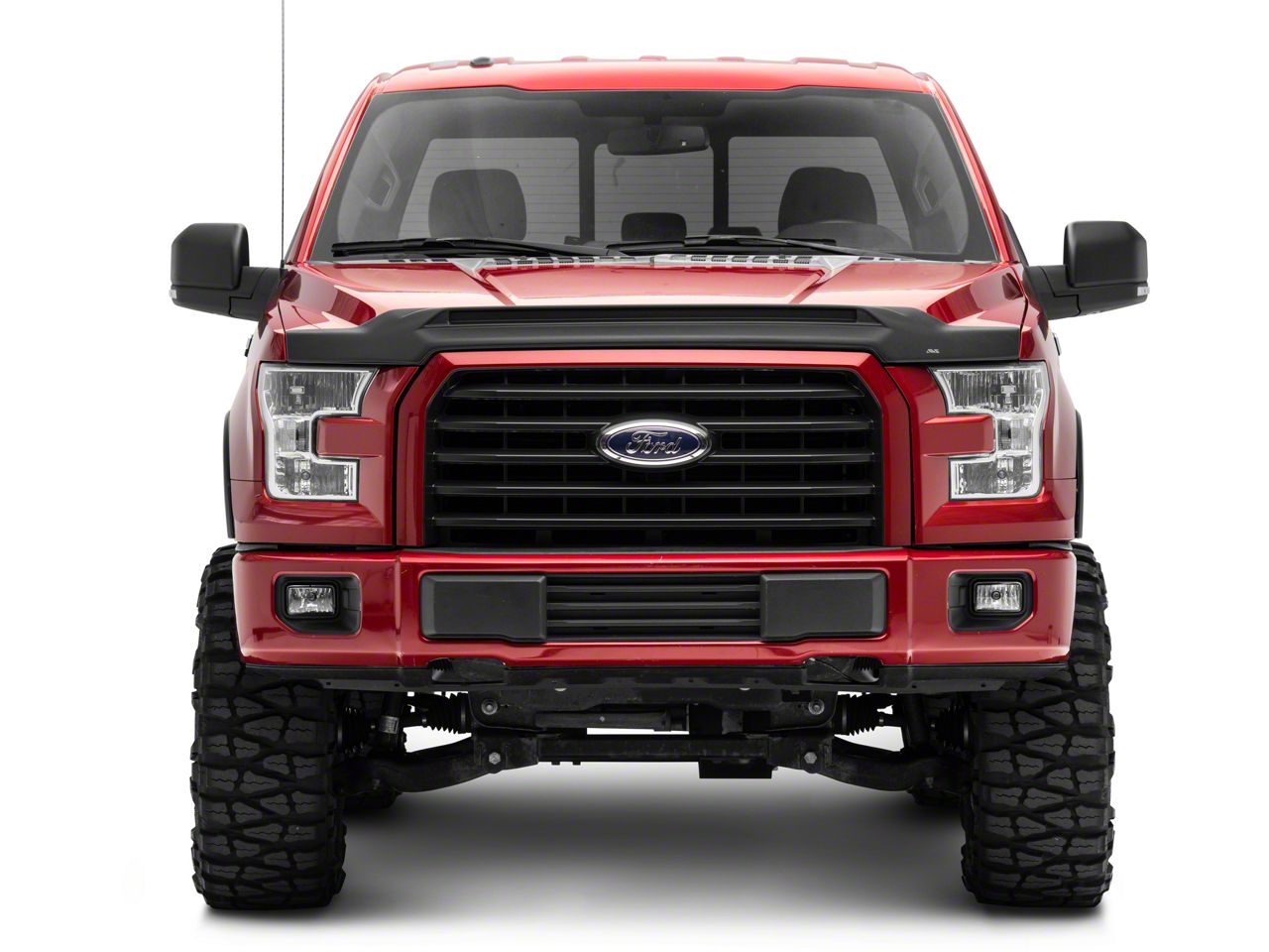 F-150 Aeroskin LightShield Hood Protector; Black (15-20 F-150 ...