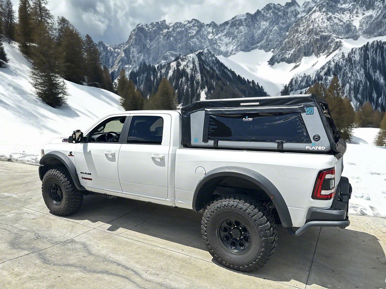 F-150 Air-Topper MR64 Mid-Rise Bed Cap; Full-Standard (97-14 F-150 ...