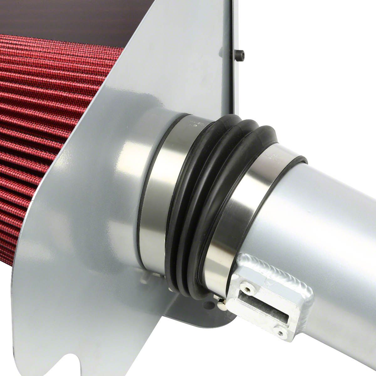 F-150 Aluminum Cold Air Intake with Red Filter (04-08 5.4L F-150)