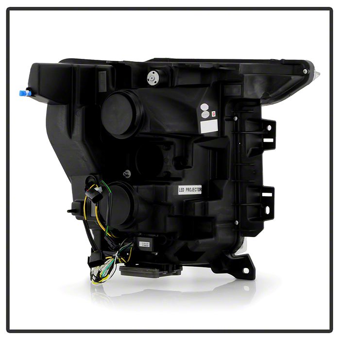 F-150 APEX Series High-Power LED Module Headlights; Black Housing ...