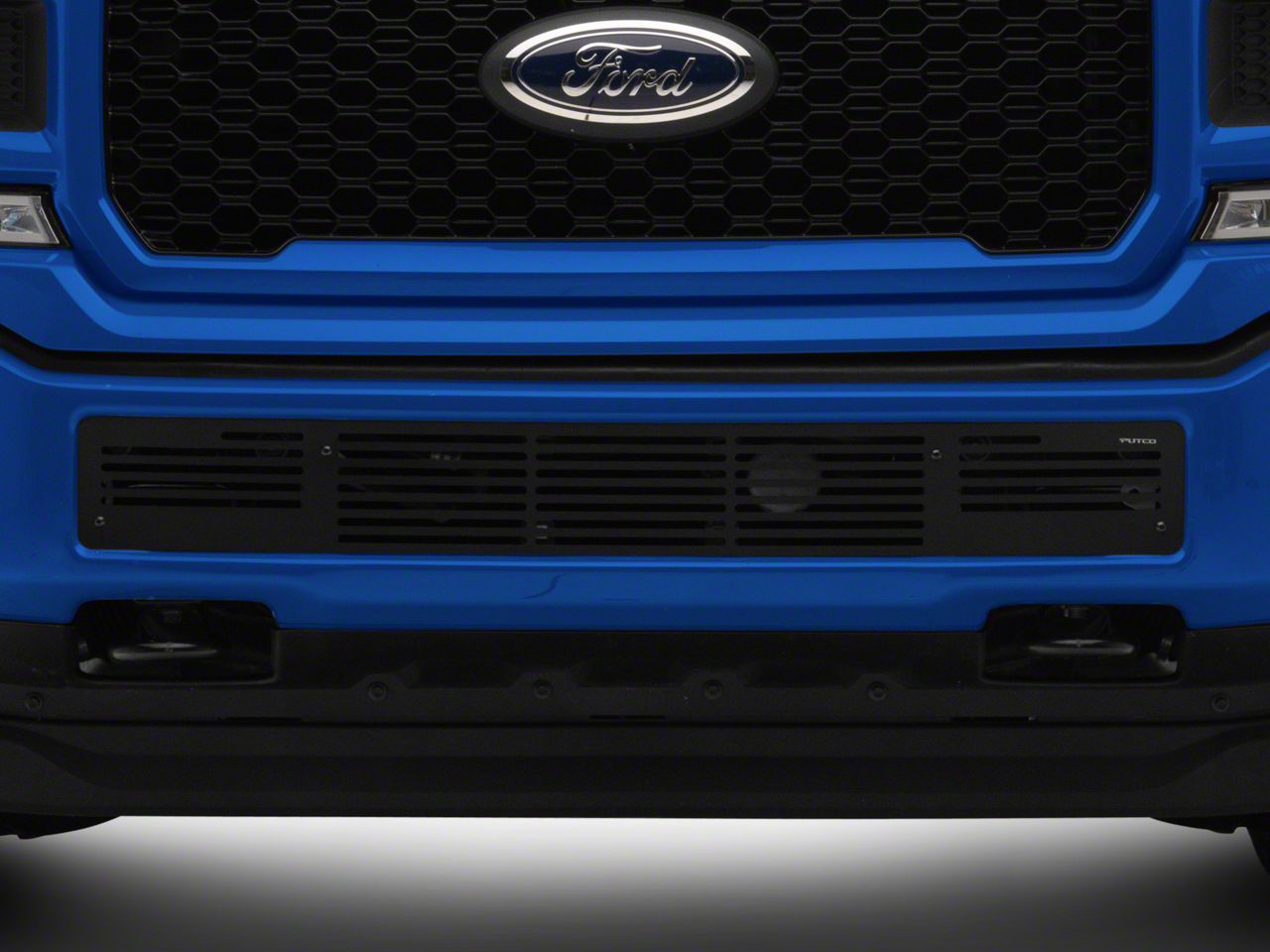 Putco F-150 Bar Style Lower Bumper Grille Insert; Black 87161 (18-20 F ...