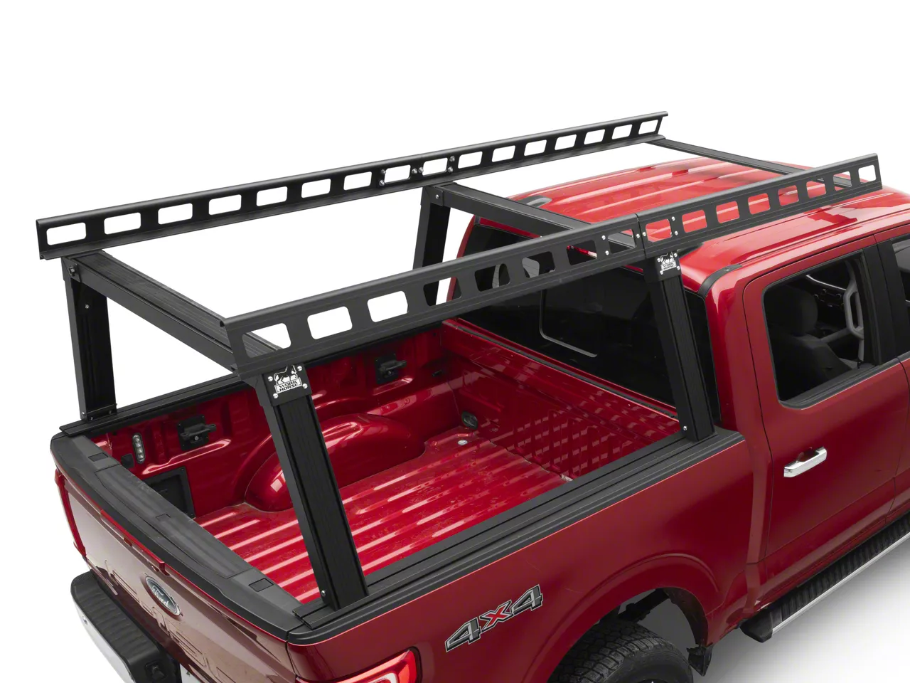 F-150 Base K2 Over Cab Rack; Black (01-25 F-150 w/ 5-1/2-Foot Bed ...