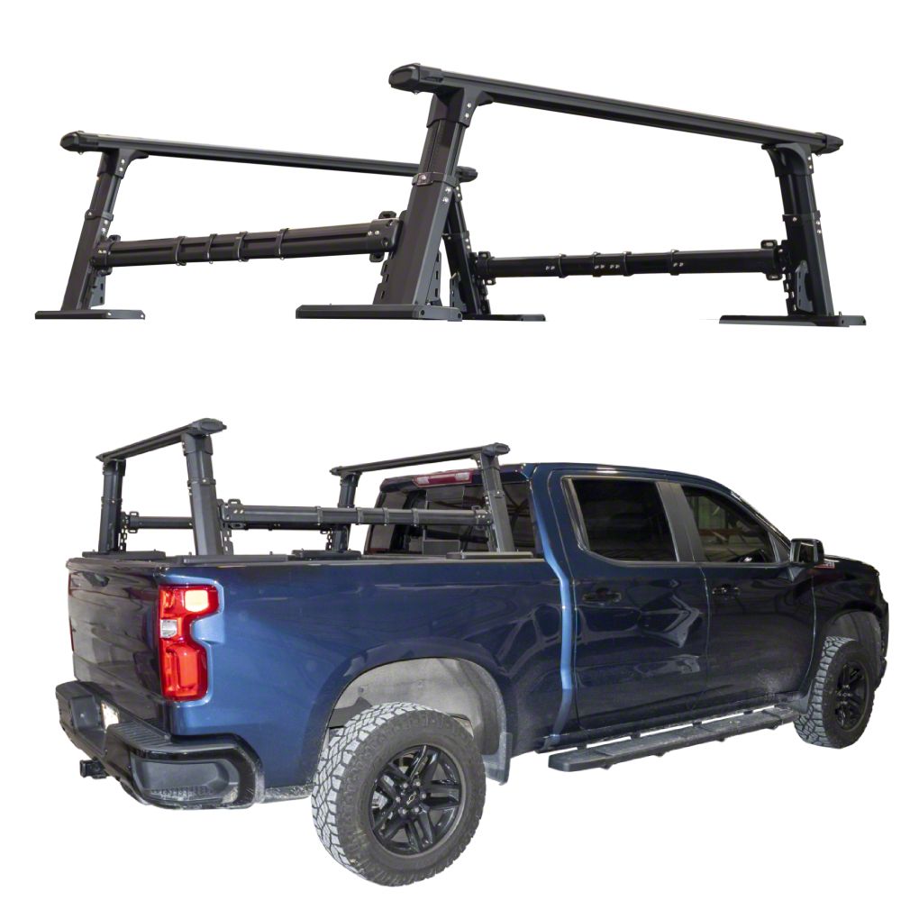 F-150 Bed Rack; Black (04-25 F-150 Styleside) - Free Shipping
