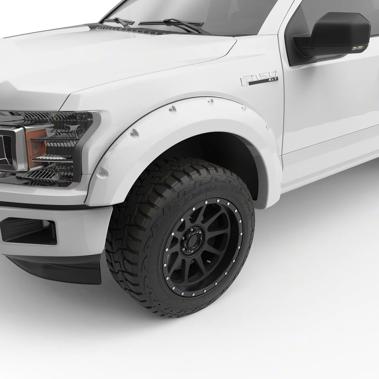 EGR F-150 Bolt-On Style Fender Flares; Oxford White 793474-Z1 (15-17 F-150, Excluding Raptor ...