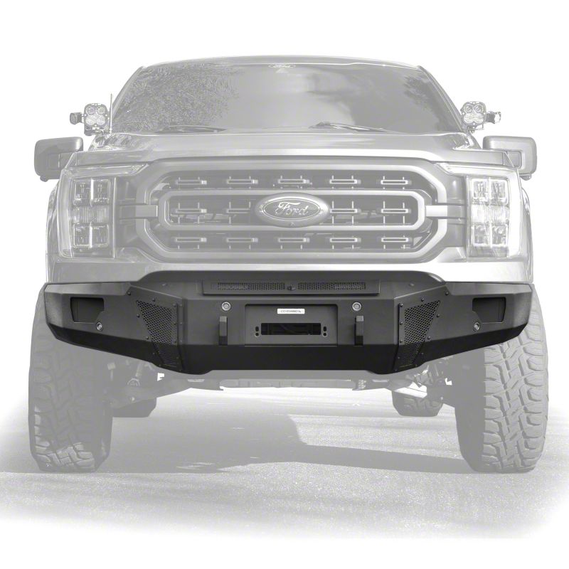 Go Rhino F-150 BR6 Winch-Ready Front Bumper; Textured Black 24398T (21 ...