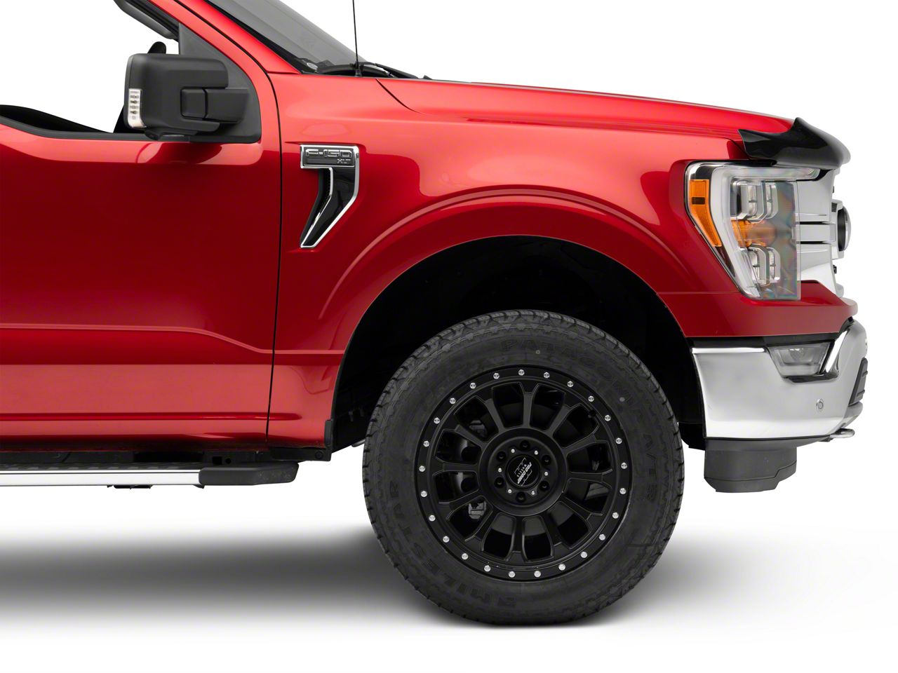 F-150 Bugflector II Hood Shield; Dark Smoke (21-25 F-150, Excluding ...