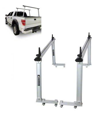 F-150 Commercial Ladder Rack; Silver (Universal; Some Adaptation May Be ...