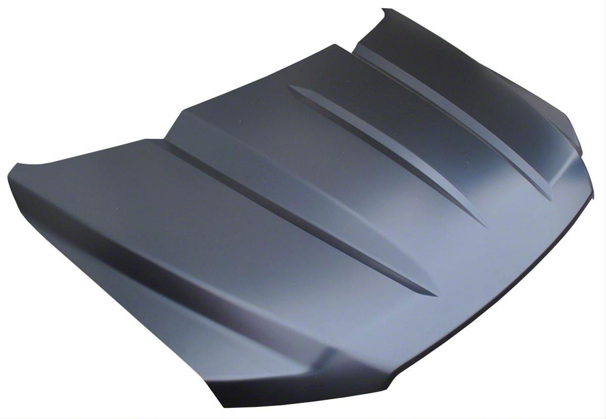 F-150 Cowl Induction Style Hood; Unpainted (15-20 F-150, Excluding ...