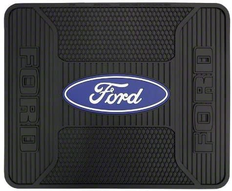 F-150 Elite Series Utility Mat with Ford Logo; Black (Universal; Some ...
